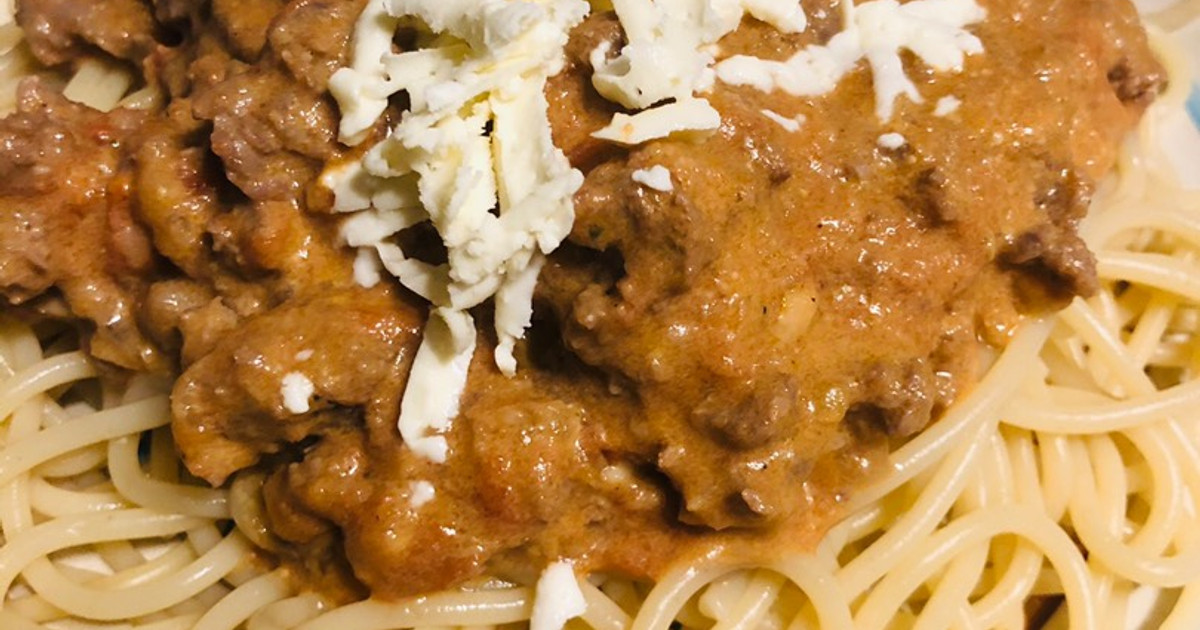 Fideo Con Salsa Mixta Receta de Clau PC- Cookpad
