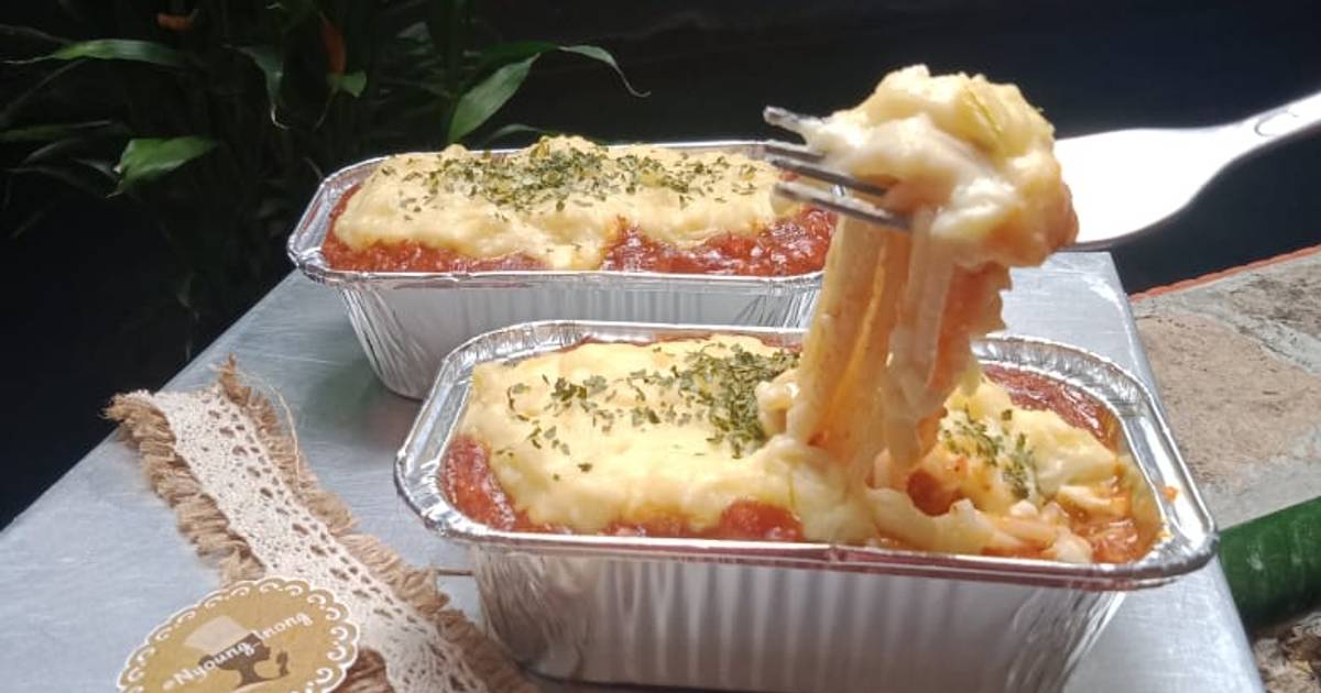 Resep Spaghetti Brulee Panggang oleh Ika Mahendra Moenif - Cookpad