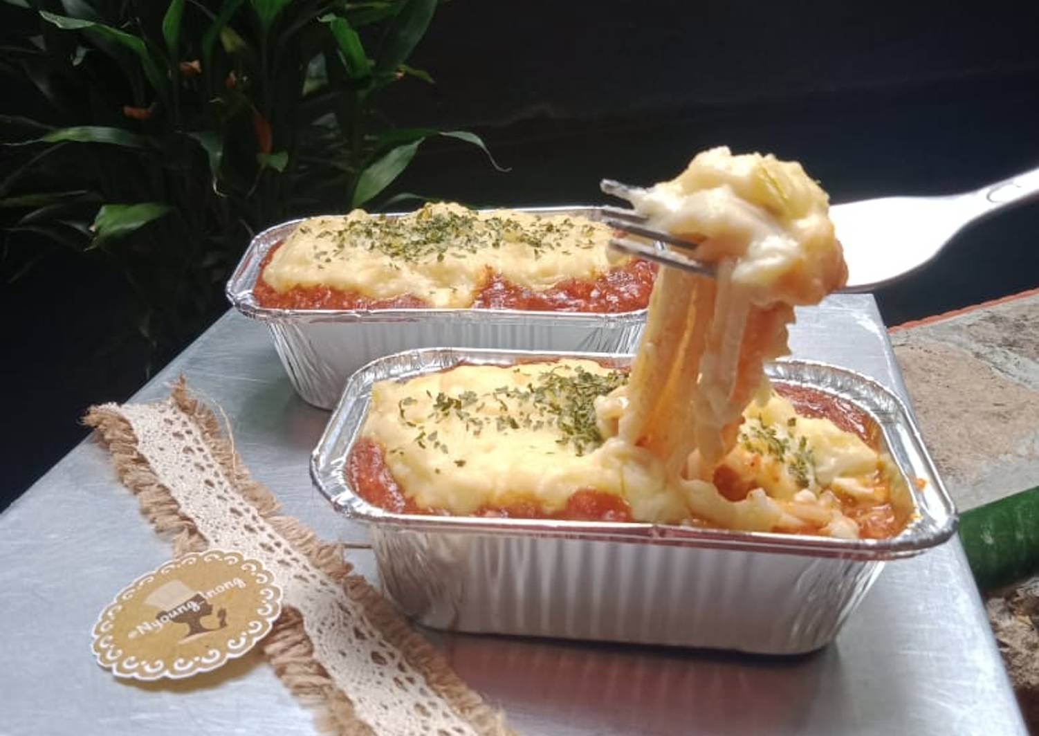 Resep Spaghetti Brulee Panggang oleh Ika Mahendra Moenif - Cookpad
