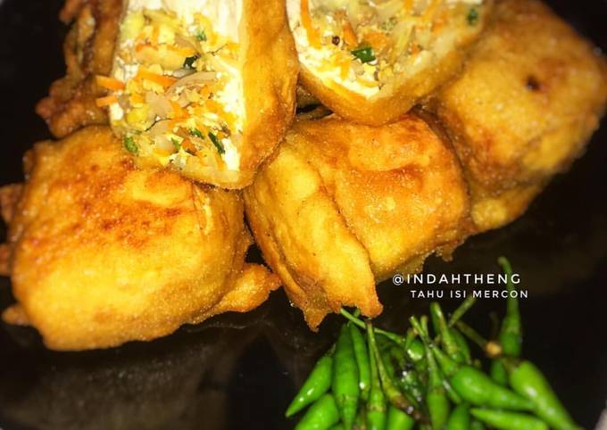 Resep Tahu isi mercon 💥💥💥 oleh Indah Theng - Cookpad
