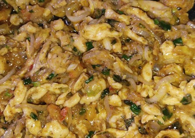 Creamy Chicken Filling Recipe by Bushra Mazhar - Cookpad