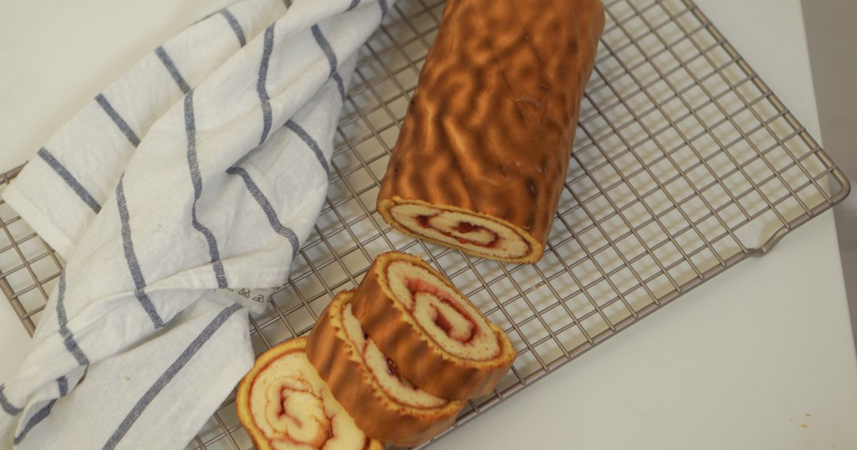 Resep Tiger Roll Cake oleh nani yusuf - Cookpad