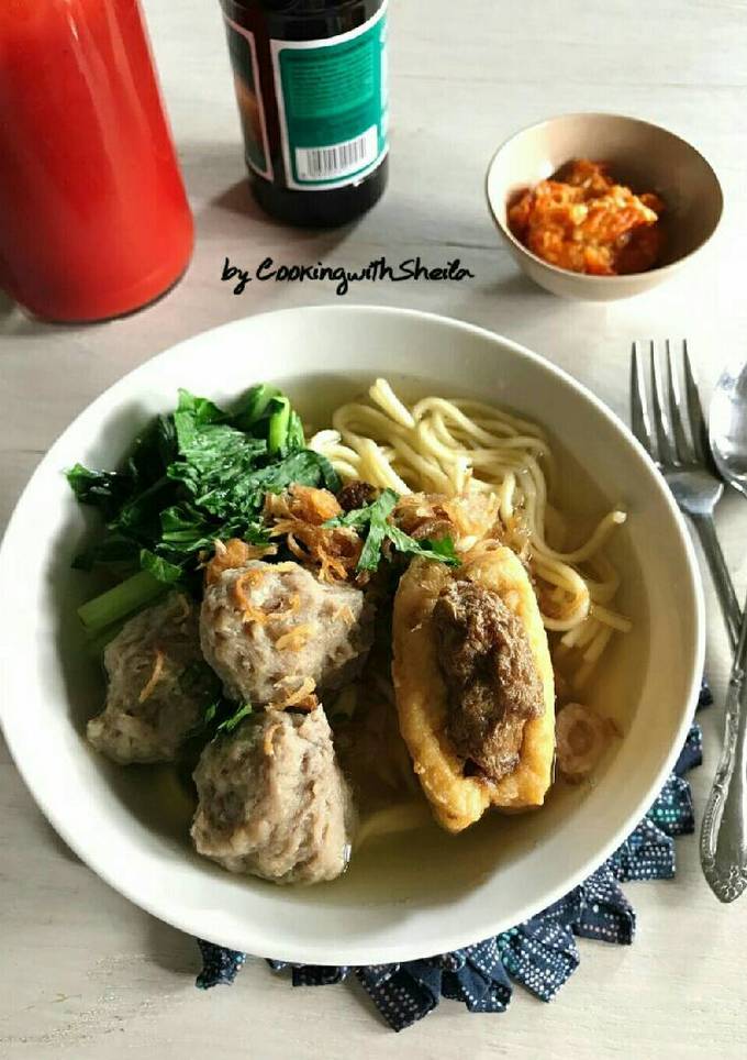 Resep Homemade Bakso Urat Sapi oleh Cooking with Sheila - Cookpad