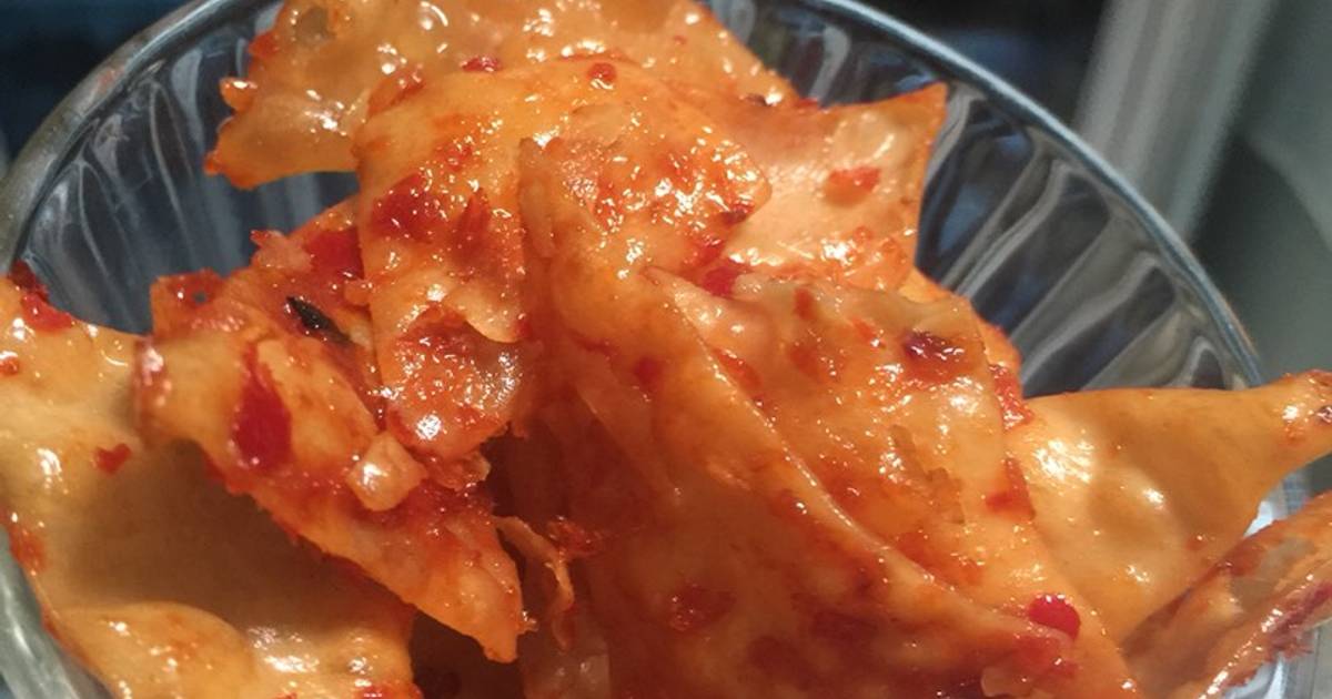 758 resep kripik kulit pangsit enak dan sederhana - Cookpad