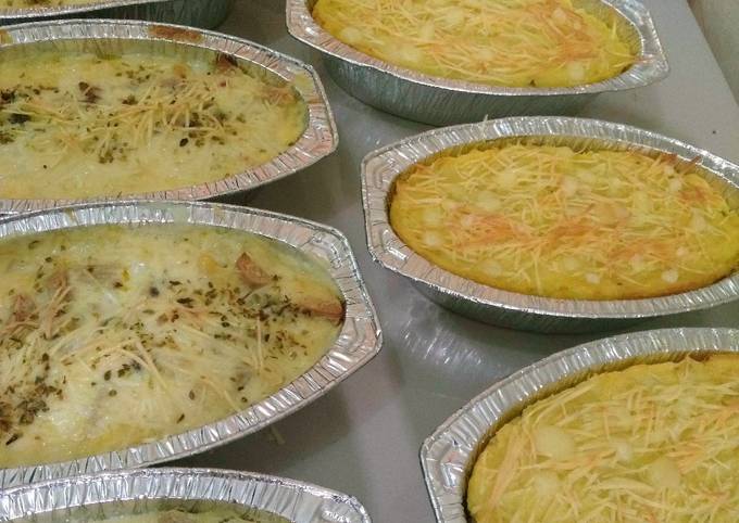 Resep Kentang panggang keju oleh Cinder Kitchen - Cookpad