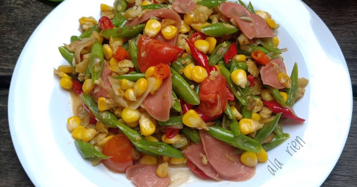 Resep Tumis Buncis Jagung Sosis oleh Ririn Kristanti - Cookpad