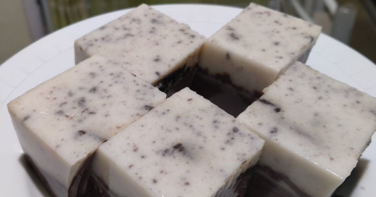 Resep Puding Oreo Lapis Puding Coklat Jelly oleh Dewi Diliyana Lerrick ...