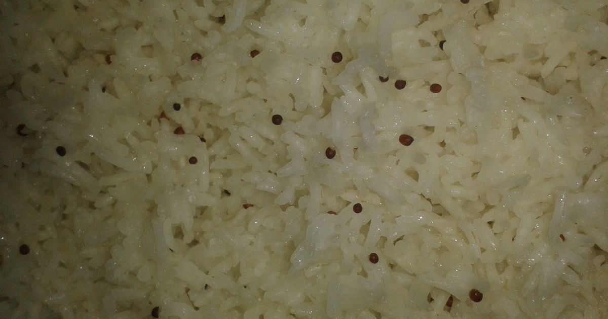 Mustard Seeds Rice Recipe by Kezengwa Irene - Cookpad