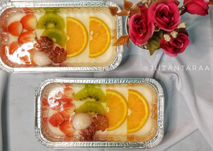 Resep Pudding Buah oleh Zilda Maulina Jizantara - Cookpad