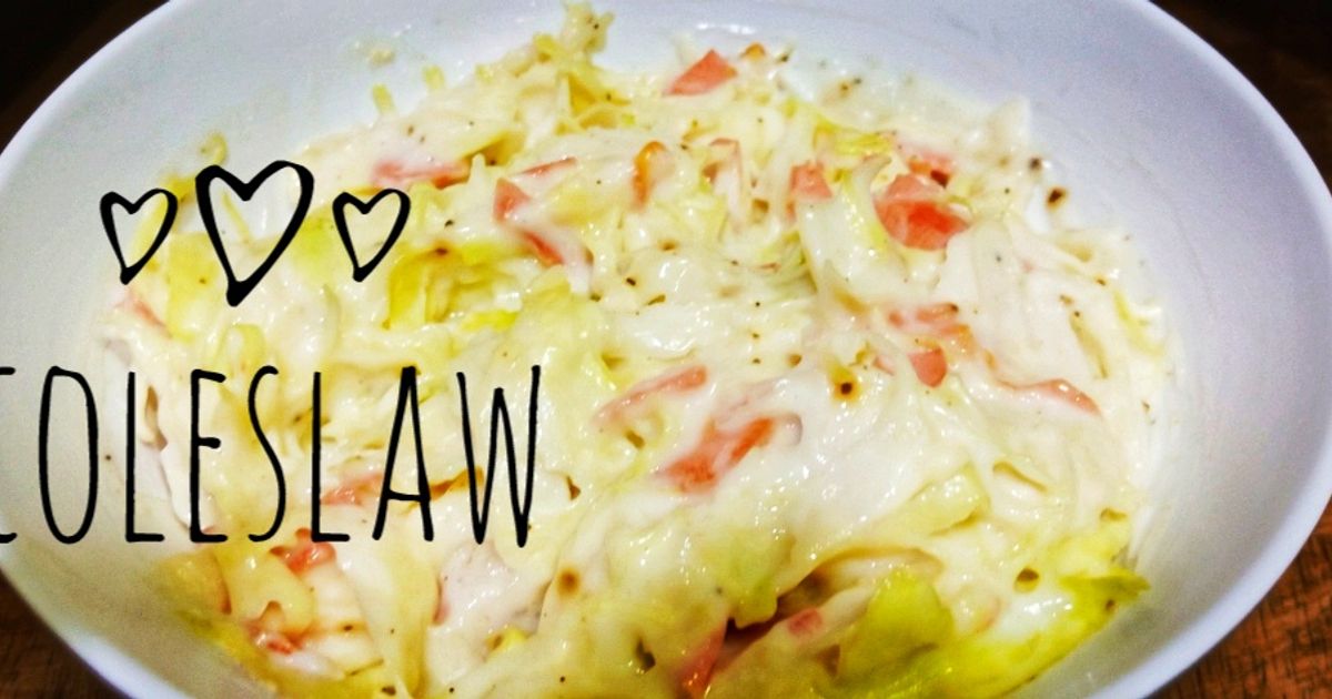 Coleslaw Recipe by Somi Ali - Cookpad