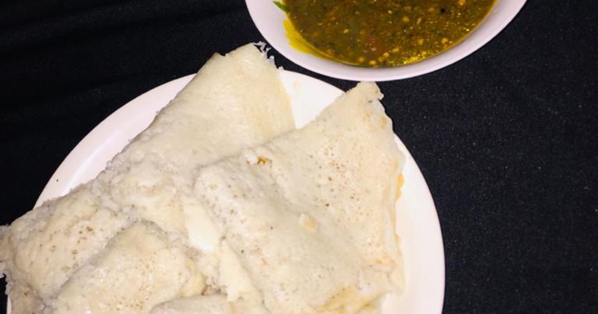 Rice Pancake (Sinasir) Recipe by Nana khadija - Cookpad