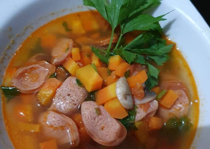 Resep Soup Merah oleh Yurieka ayano - Cookpad