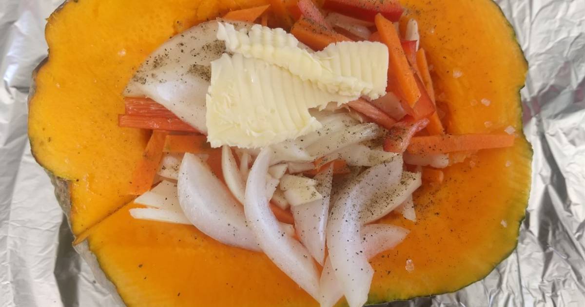 Zapallo relleno al horno - 642 recetas caseras- Cookpad