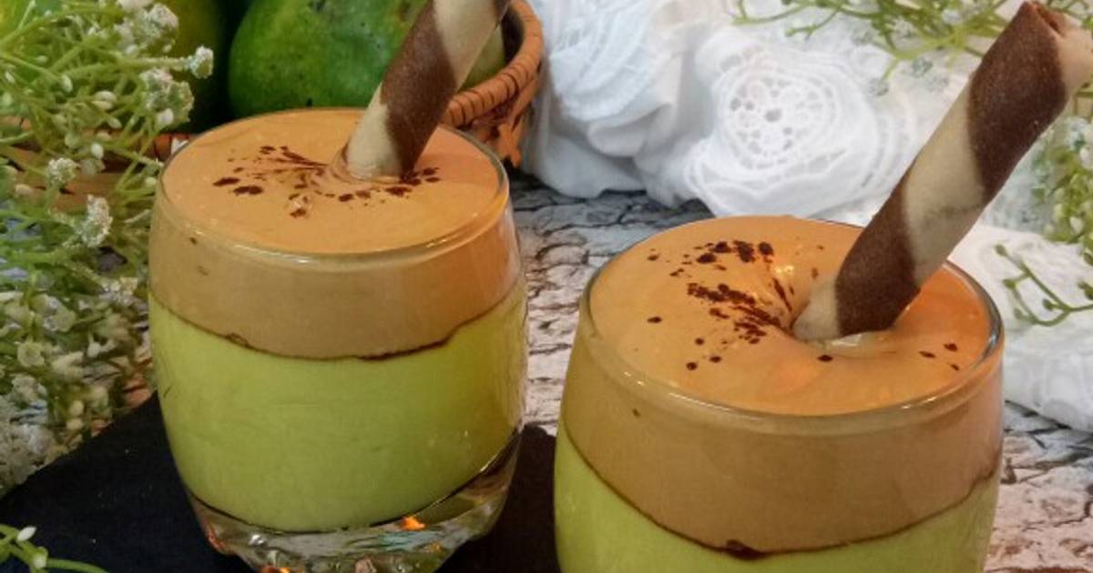 Resep Avocado Dalgona coffee oleh Fifel Kitchen - Cookpad
