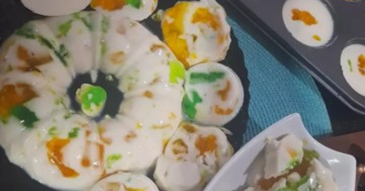 Tri Colour Delight Recipe by Tehmina Hashmi - Cookpad