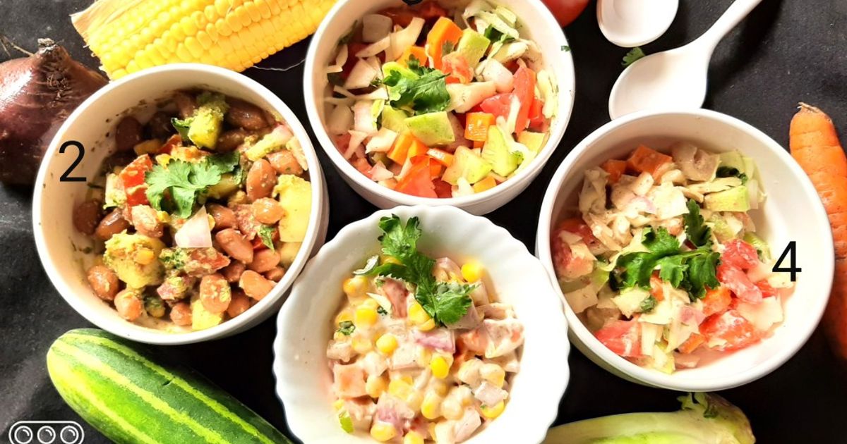 Hiral Pandya Shukla દ્વારા રેસીપી સલાડ (Salad Recipe In Gujarati) - કૂકપૅડ