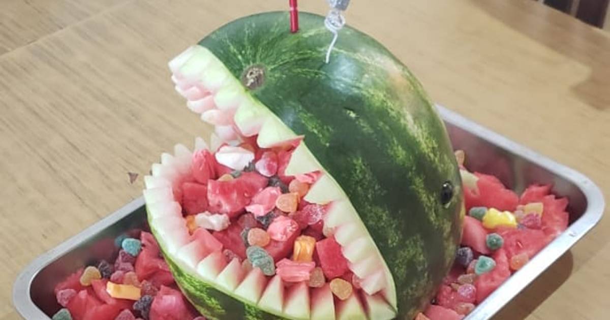 Torta de sandía (fruta natural) Receta de Carina Elisabet Albarracin ...