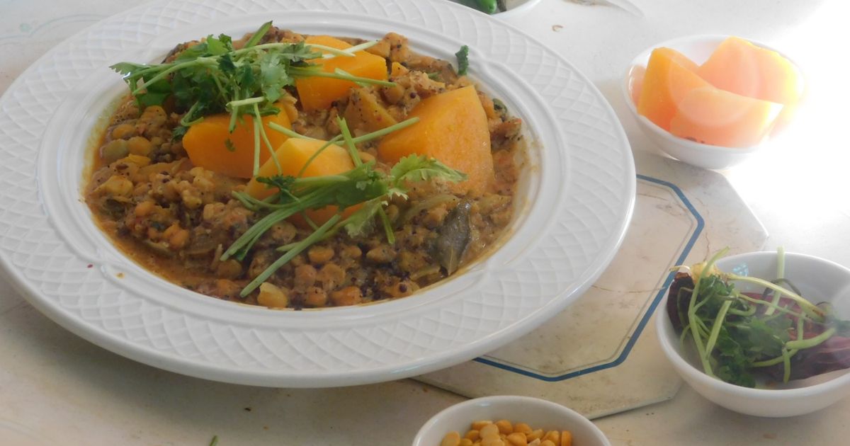 Poosani Koottu (Pumpkin) South Indian Recipe by Lakshmi Sridharan Ph D ...