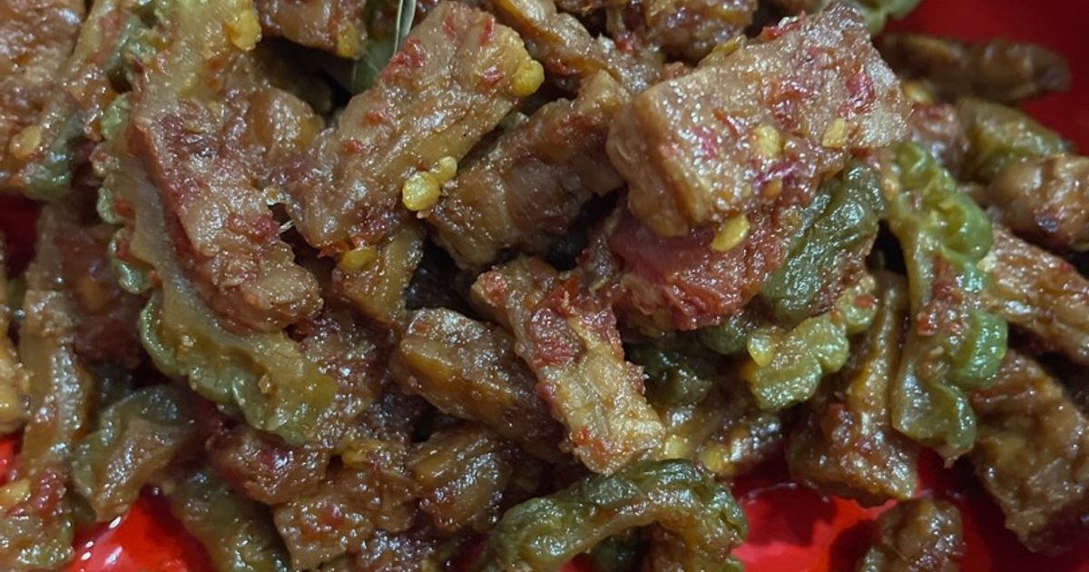 Resep Tempe Pare Manis Pedas oleh noviyuu - Cookpad