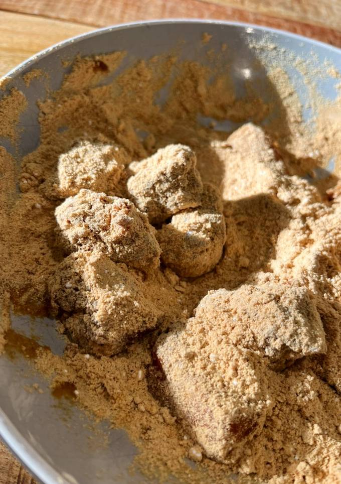 Kinako mochi - Rice cake with soy flour Recipe by Nami - Cookpad