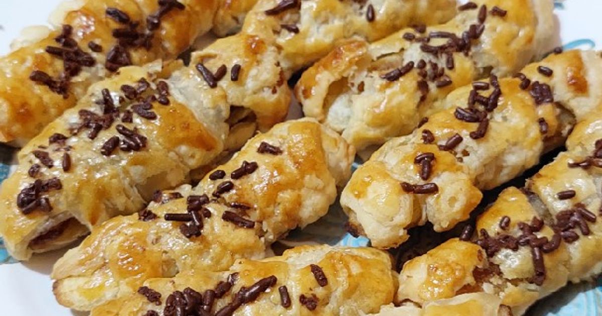 Resep Mini Bolen Banana Puff oleh Laras Nindya - Cookpad