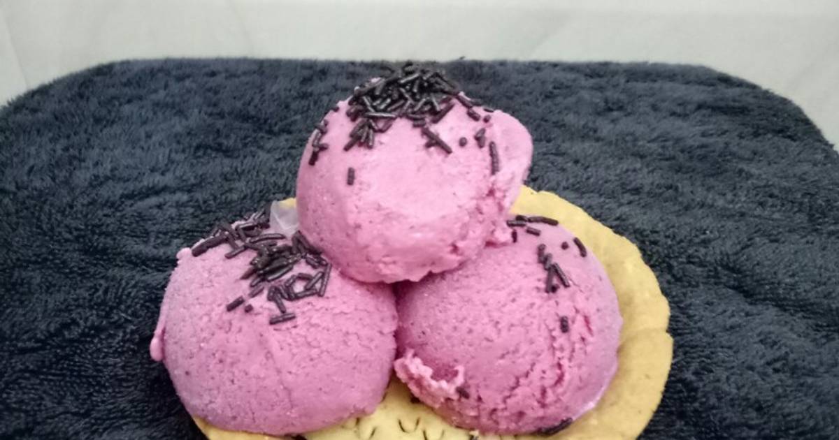 Multi grain tart with beetroot Ice cream Recipe by farida sadikot - Cookpad