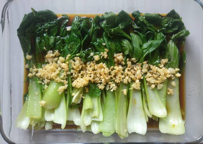 Resep Pokcoy Bawang Putih oleh Faradilla Fernanda - Cookpad