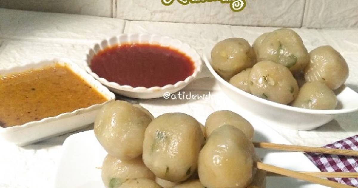 Resep *Sate Cilok Kentang* oleh ati dewanthi - Cookpad