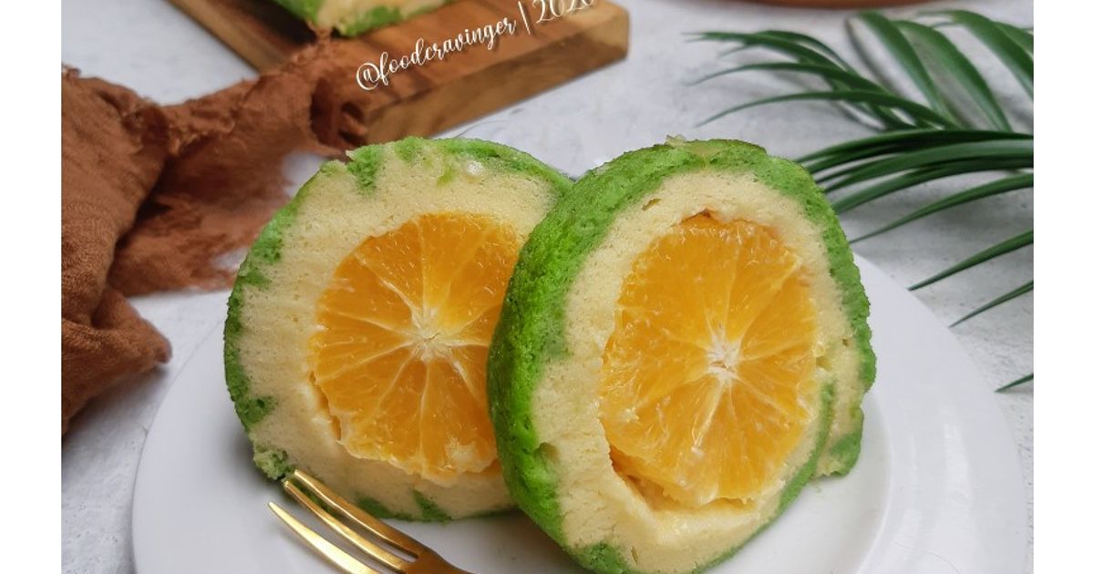 Resep Hurricane Swiss Roll Orange oleh Rachmita Virdani - Cookpad