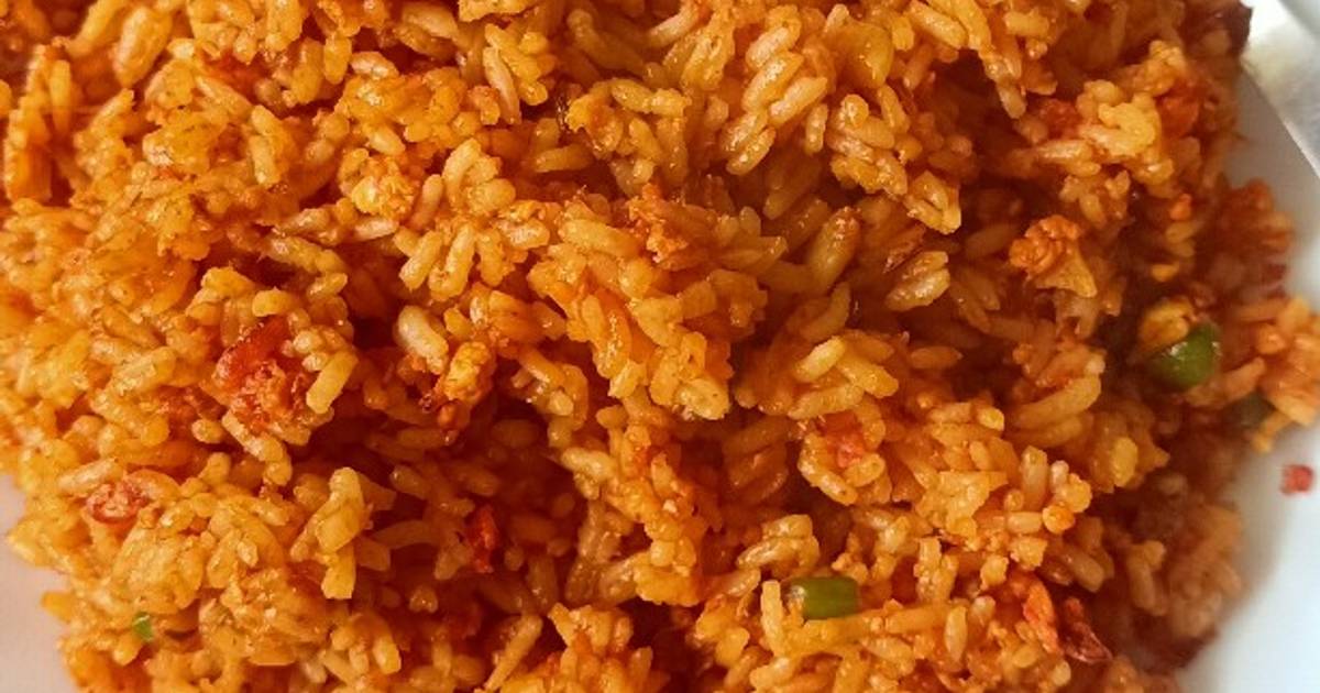 Simple Fried rice Recipe by Sana Jinabade - Cookpad