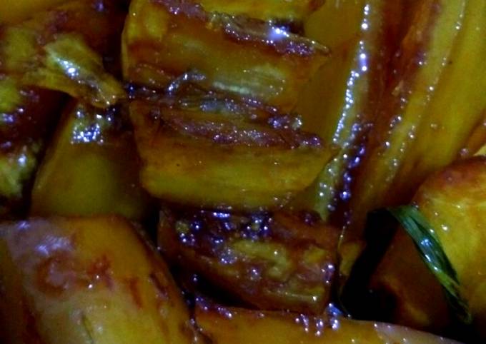 Resep Singkong Karamel oleh Mitha Priskila - Cookpad
