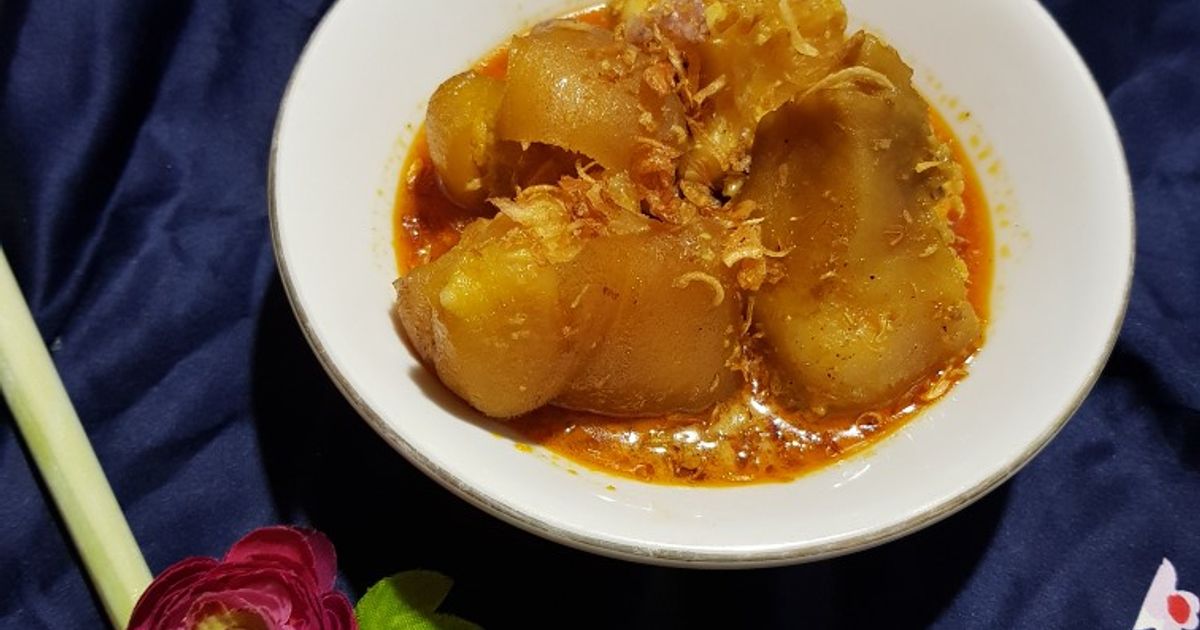 Resep Gulai Tunjang Andalan oleh Lina Bachry - Cookpad