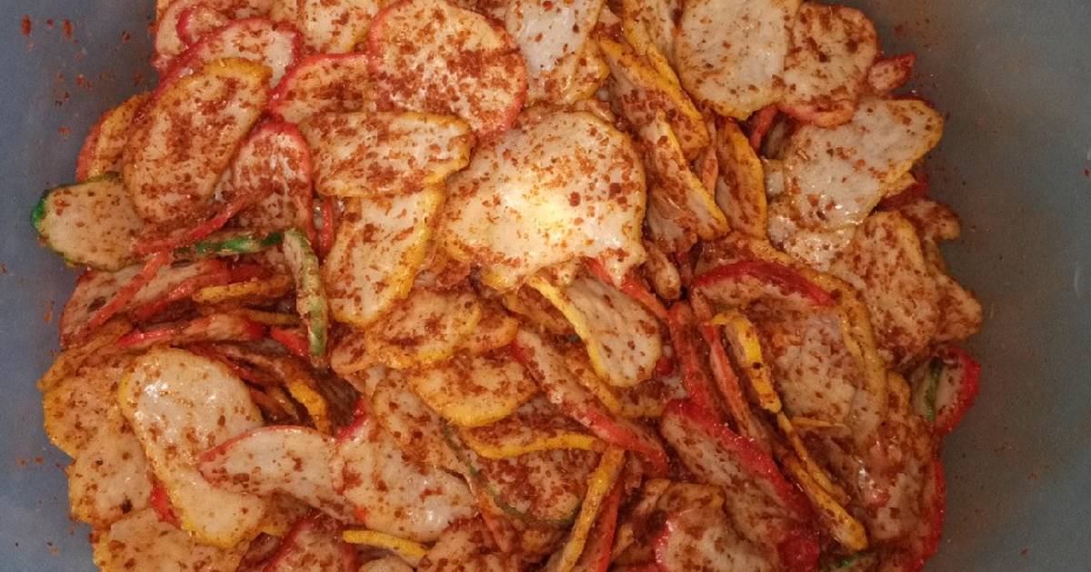 723 resep cara membuat krupuk seblak pedas kering enak dan mudah - Cookpad