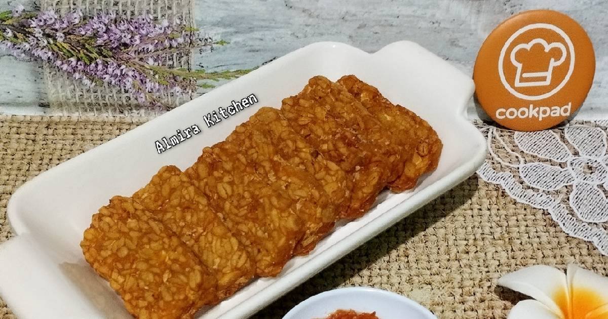 Resep Tempe Goreng Rumahan 👩🏻‍🍳 oleh Bunda Almira - Cookpad