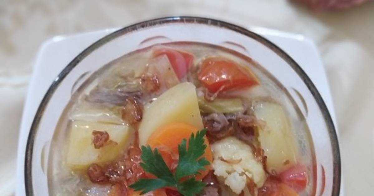 Resep sop daging enak, gurih & mudah: Sajian bergizi!