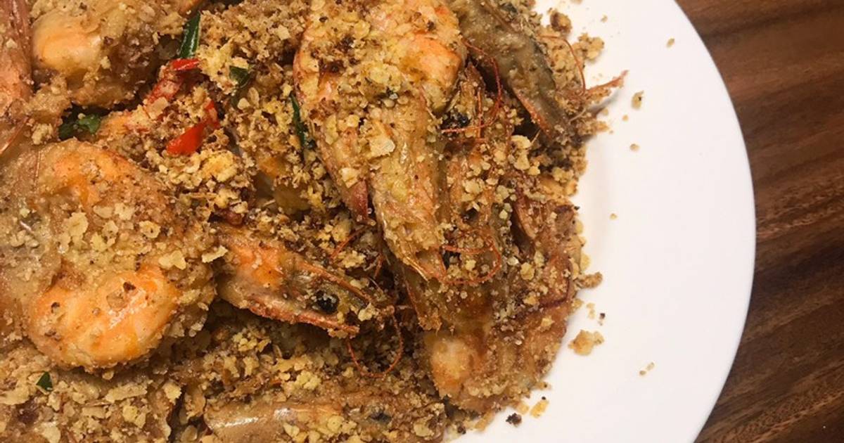Resep Singapore Cereal Prawn oleh Cooking Miong - Cookpad