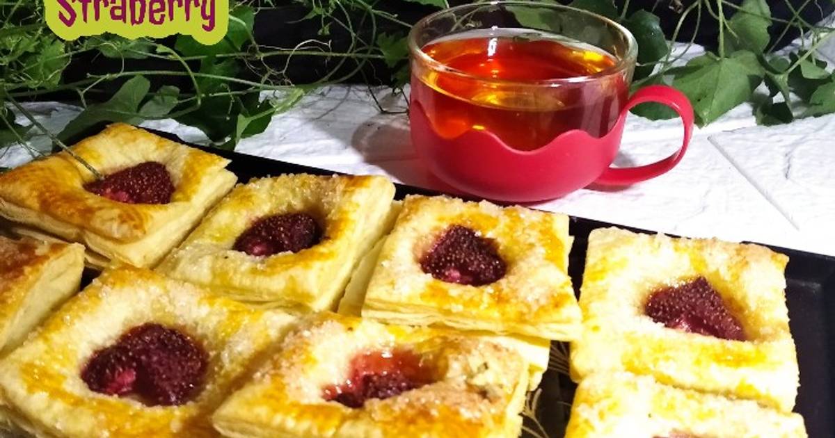 Resep *Puff Pastry Straberry* oleh ati dewanthi - Cookpad