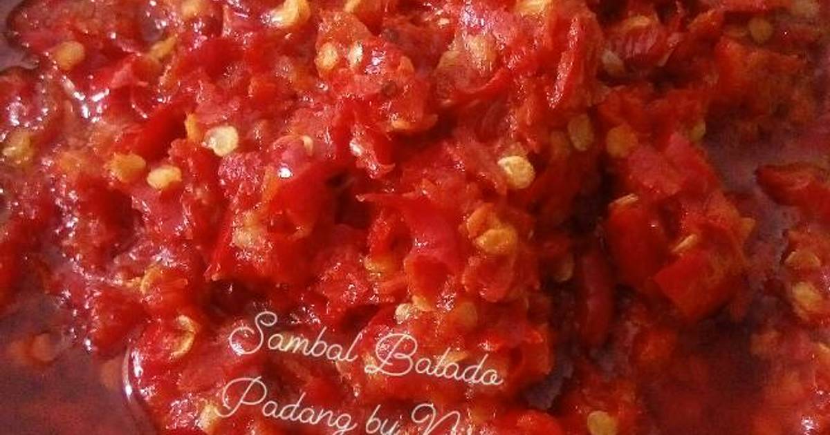 Resep Sambal Balado Padang oleh Nisa Novita - Cookpad