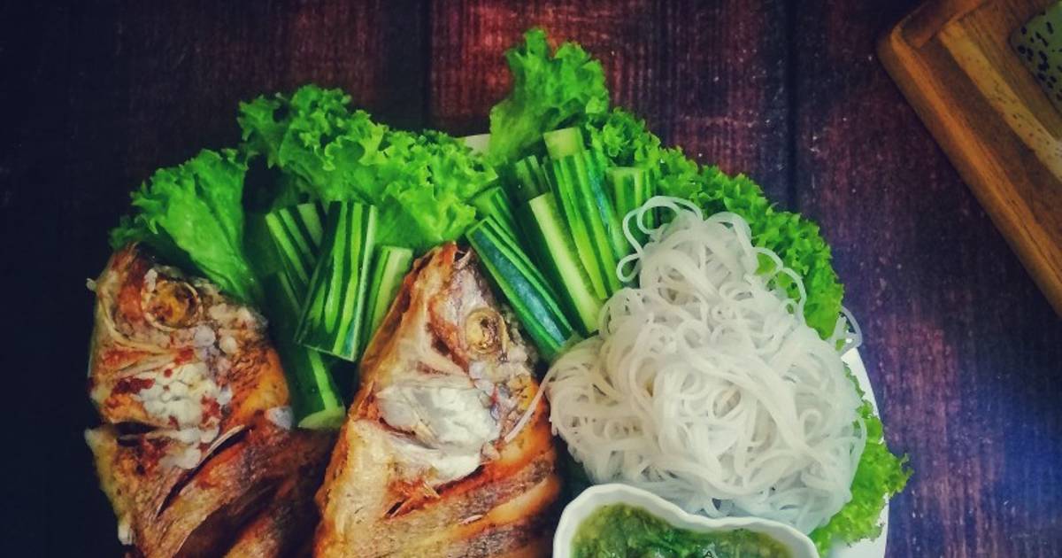 Resipi Miang Pla Talapia Hitam Dengan Sos Hijau Thai oleh Norashikin ...