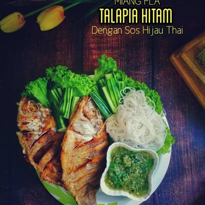 Resipi Miang Pla Talapia Hitam Dengan Sos Hijau Thai oleh Norashikin ...