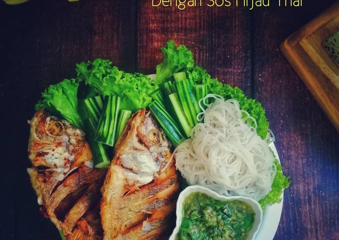 Resipi Miang Pla Talapia Hitam Dengan Sos Hijau Thai oleh Norashikin ...