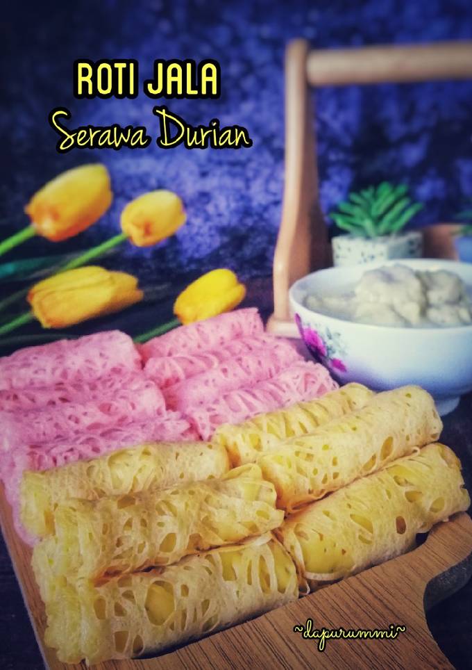 Resipi Roti Jala Serawa Durian oleh Norashikin Rahmat - Cookpad