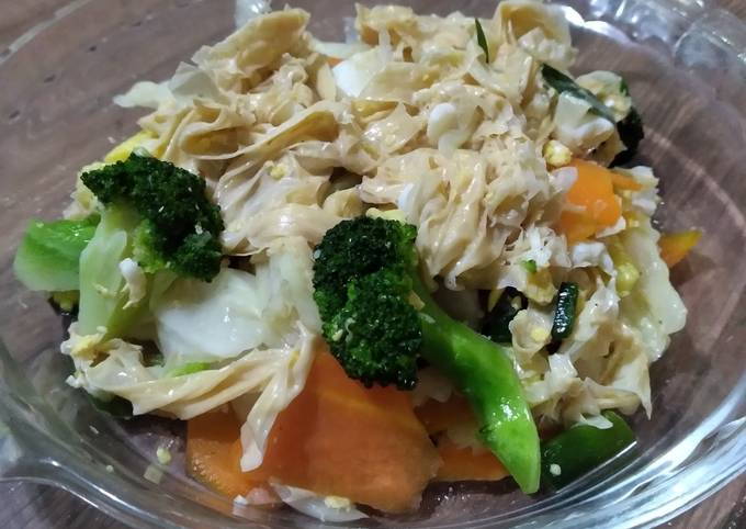 Resep Capcay Kembang Tahu oleh Lusy Siswati - Cookpad