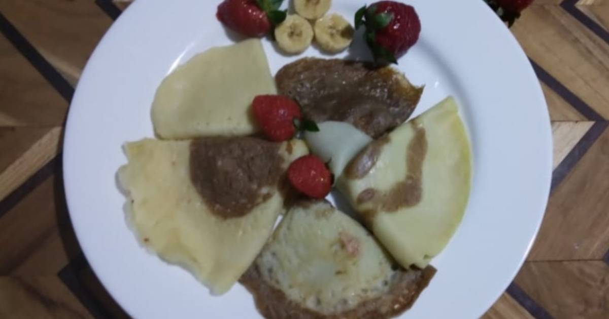 Resep Crepes Rasa Vanilla & Kopi oleh Lina Bachry - Cookpad