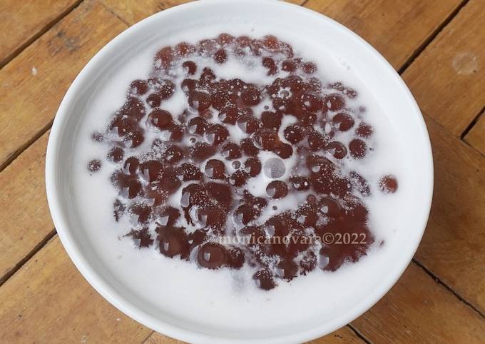 Resep Bubur/Jenang Sagu Mutiara oleh Monica Novara H. - Cookpad
