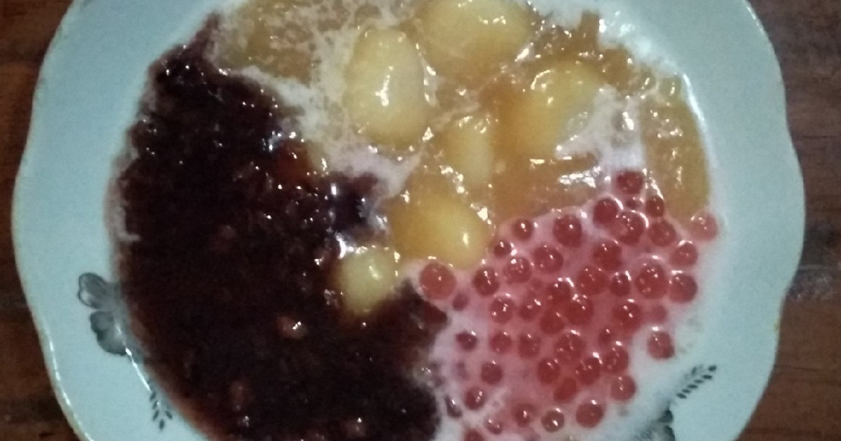 Resep Bubur Srintil (Campur) oleh Emaknya Rayhan - Cookpad