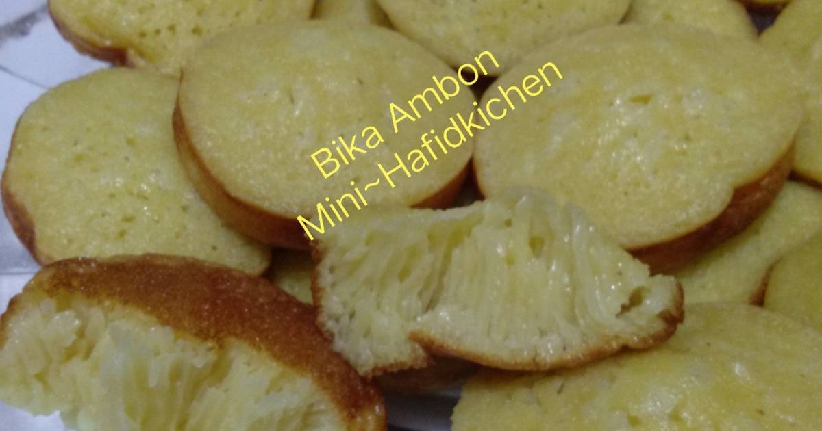 Resep Bika Ambon Mini oleh Lia Hafidah - Cookpad