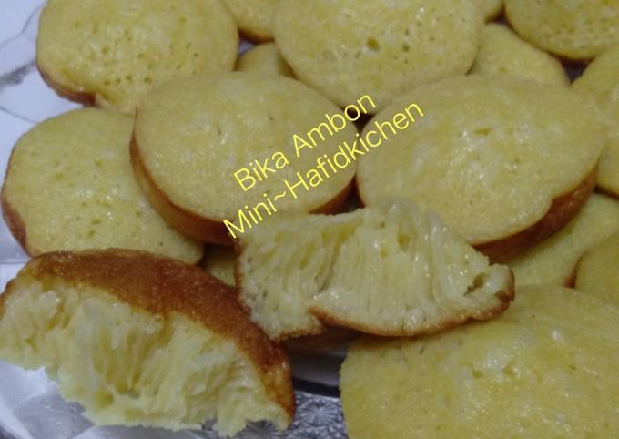 Resep Bika Ambon Mini oleh Lia Hafidah - Cookpad