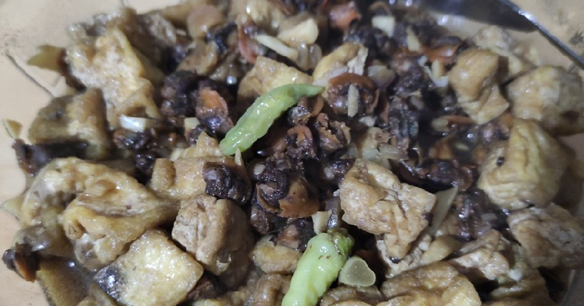 Resep Semur Kerang Tahu Simple oleh aini - Cookpad