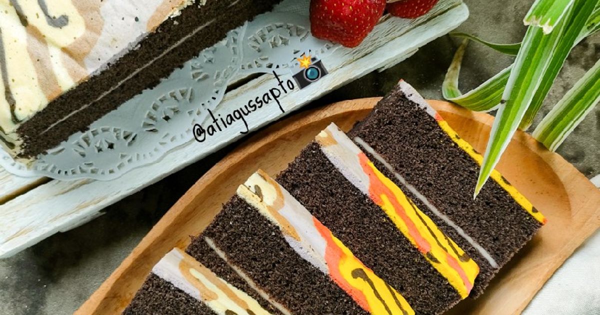 Resep Brownies Batik Ketan Hitam (628) oleh Ati Agus Sapto (Mom's Firza ...